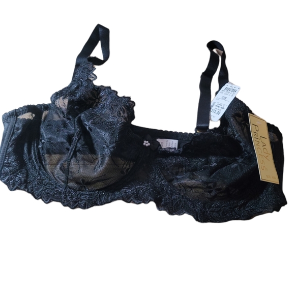 Lady Princess | Intimates & Sleepwear | Nwtsexy Black Lace Bra 4d ...